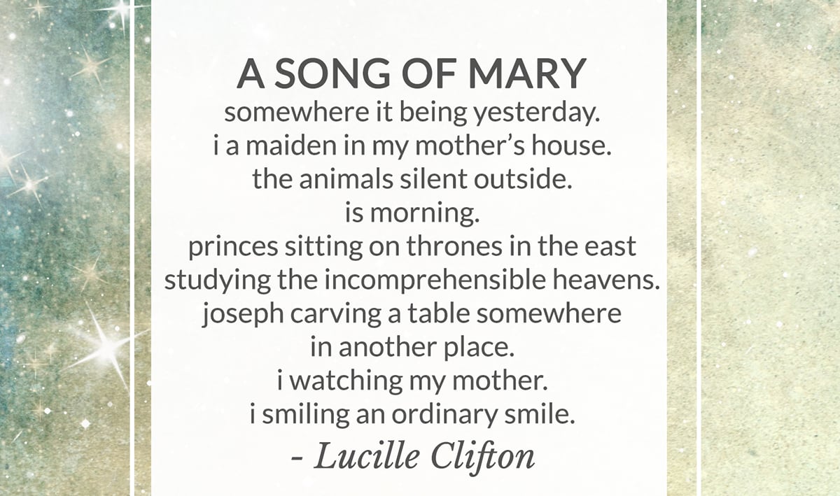 Mary's Birth Story: The Poems of Lucille Clifton